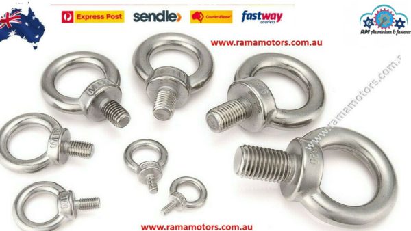 M10 X25mm Stainless Steel Eyebolt - RM Aluminium and Fasteners